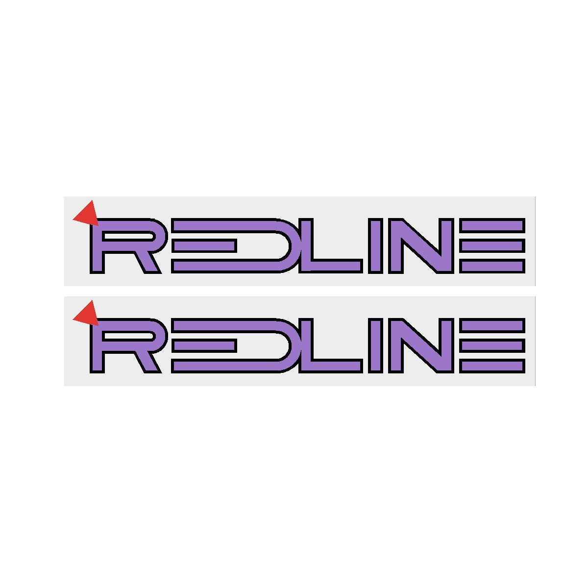 1985 Redline fork decals - for radberry frames | BMX Products USA