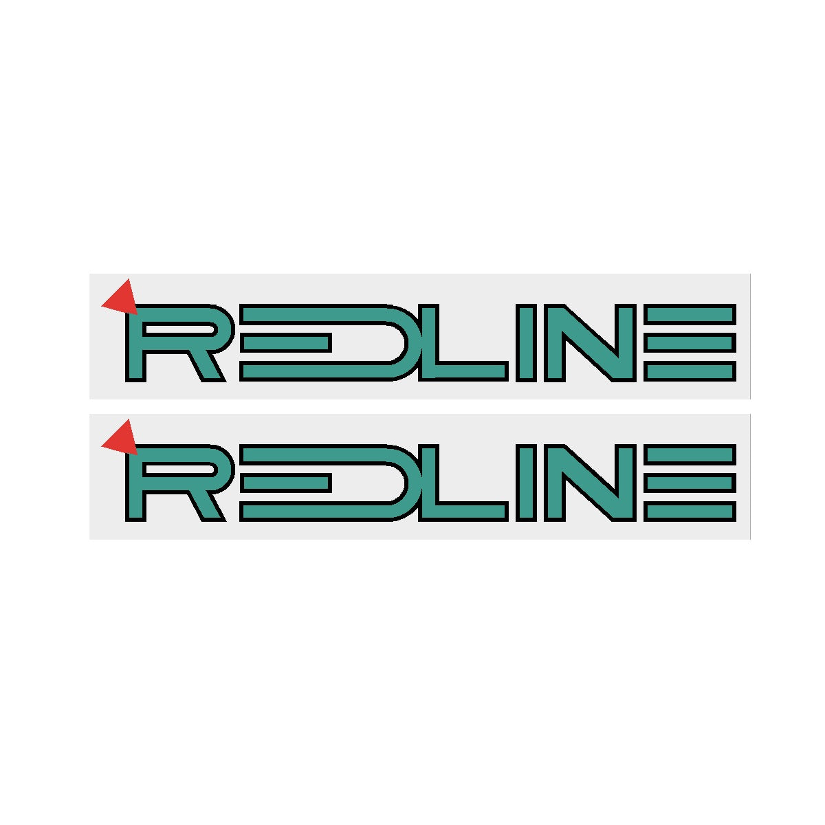 1985 Redline fork decals - for teal frames | BMX Products USA