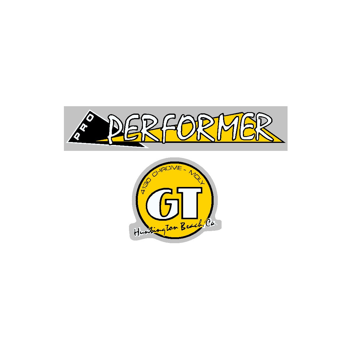 1986 GT BMX Pro Performer - Yellow/Black handle bar set - chrome | BMX ...