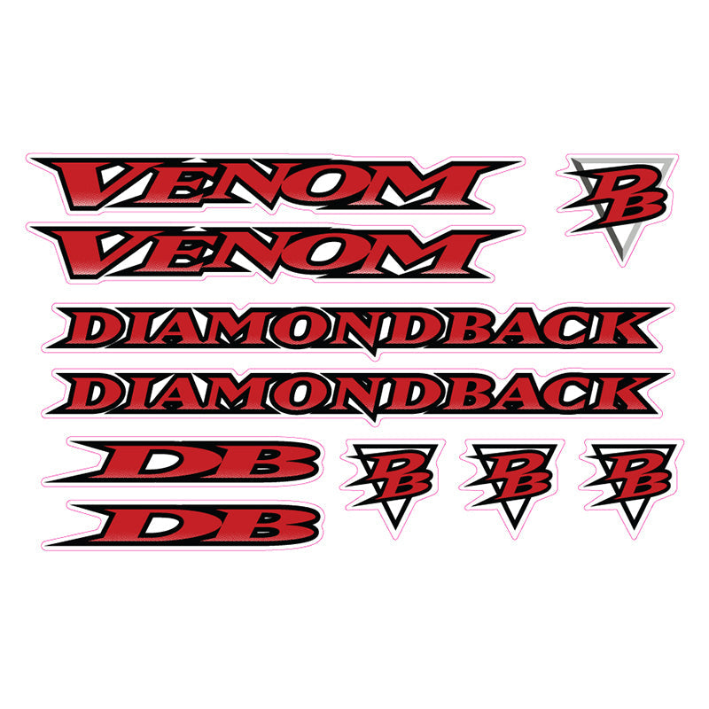 1997 Diamond Back - Venom decal set | BMX Products USA