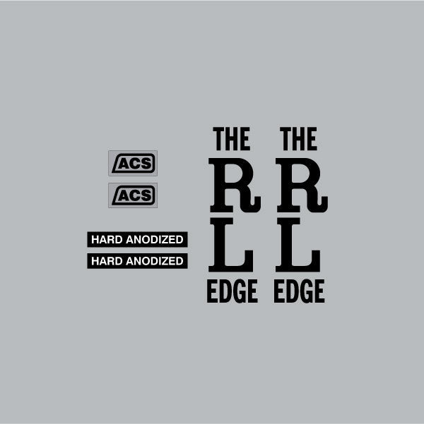 ACS - THE RL EDGE rim decals | BMX Products USA