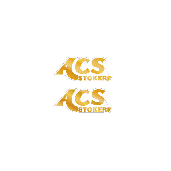 ACS - Stoker Seat decals - GOLD | BMX Products USA