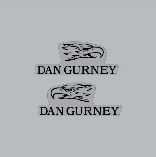 Dan Gurney - EAGLE ONLY - gussett decals | BMX Products USA