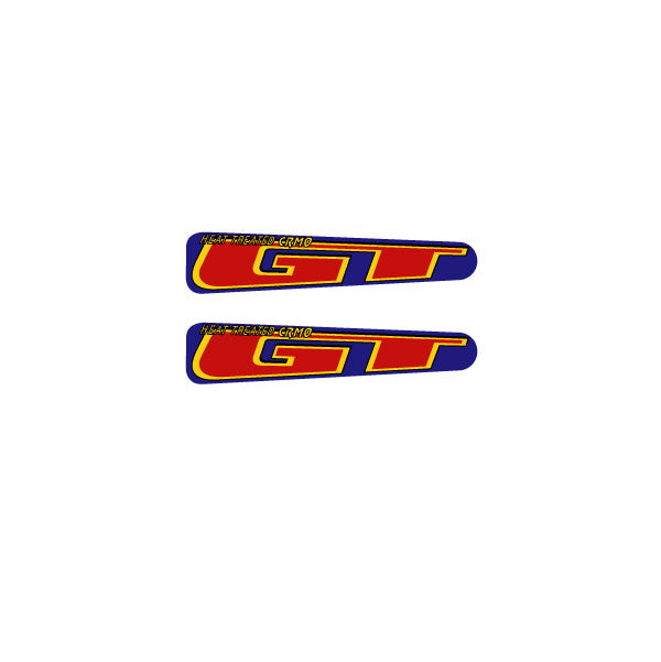 GT BMX - Overdrive Heat treated cromo crank decals | BMX Products USA