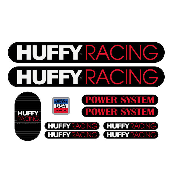 1984 Huffy - Racing STU decal set | BMX Products USA