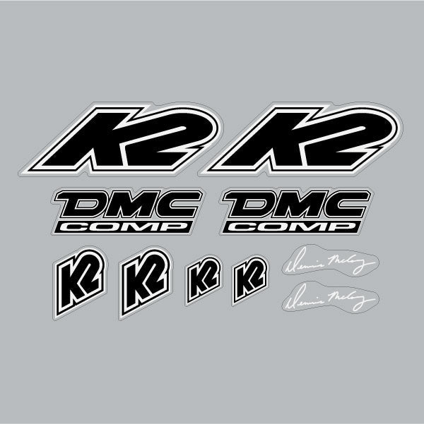 K2 - DMC COMP decal set | BMX Products USA