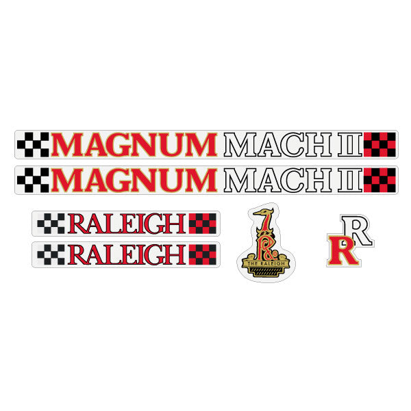 Raleigh - Magnum Mach Two decal set | BMX Products USA