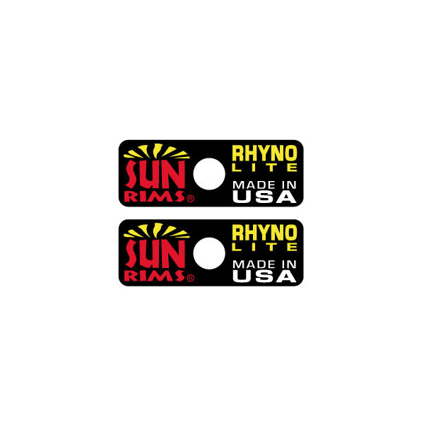 SUN - Rims RHYNO LITE - MADE IN USA decals | BMX Products USA
