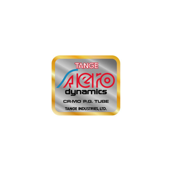 Tange - AERO DYNAMICS silver seat tube decal | BMX Products USA