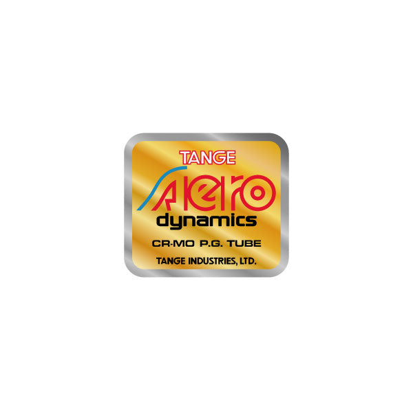 Tange - AERO DYNAMICS gold seat tube decal | BMX Products USA
