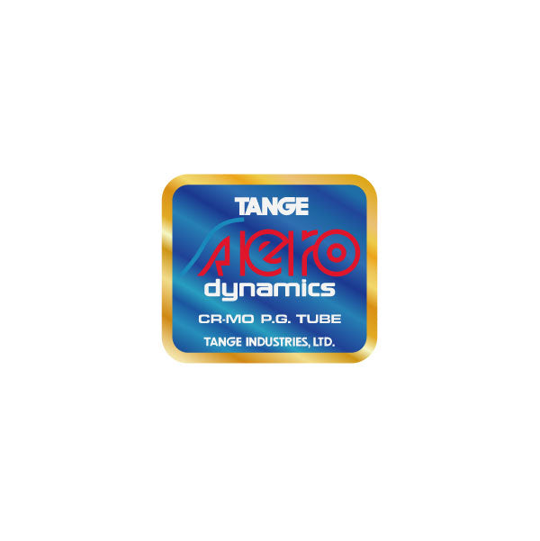 Tange - AERO DYNAMICS blue seat tube decal | BMX Products USA