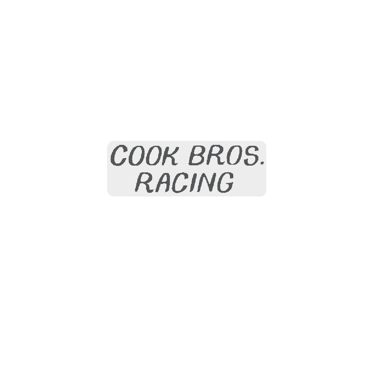 Cook Bros. handlebar decal | BMX Products USA