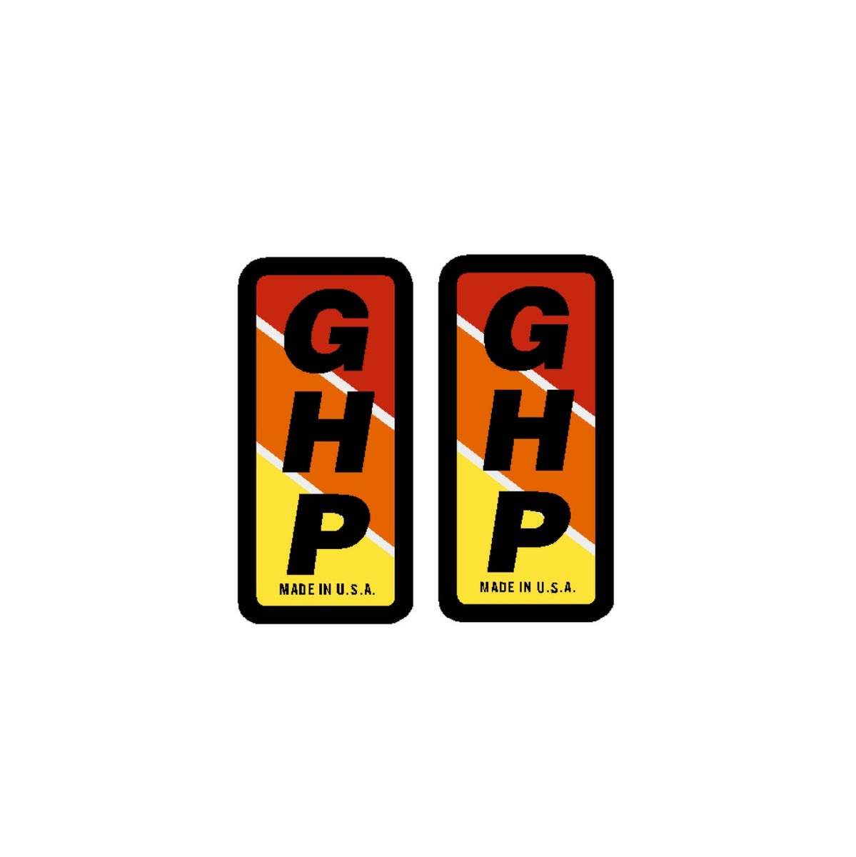 GHP - GHP PRO fork decals | BMX Products USA