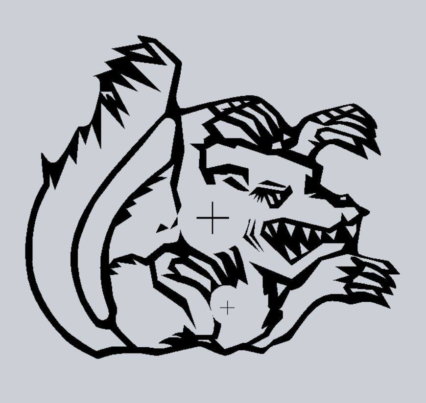 Mongoose - 90's Maurice Sprocket decal - DIECUT | BMX Products USA