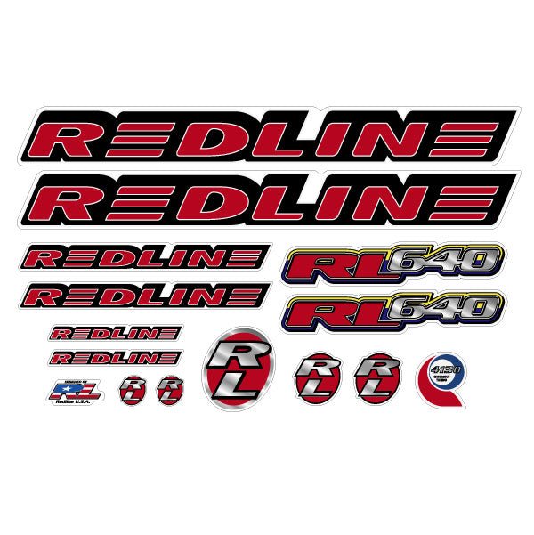 1997 Redline - RL640 - Decal set | BMX Products USA