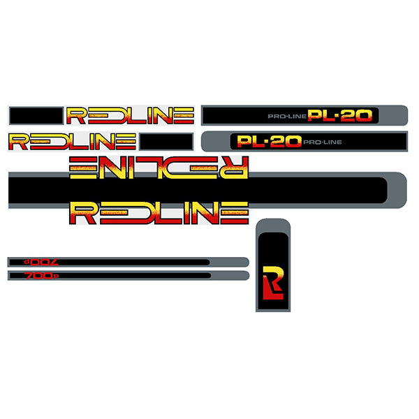 1984 Redline - 700p Decal set | BMX Products USA