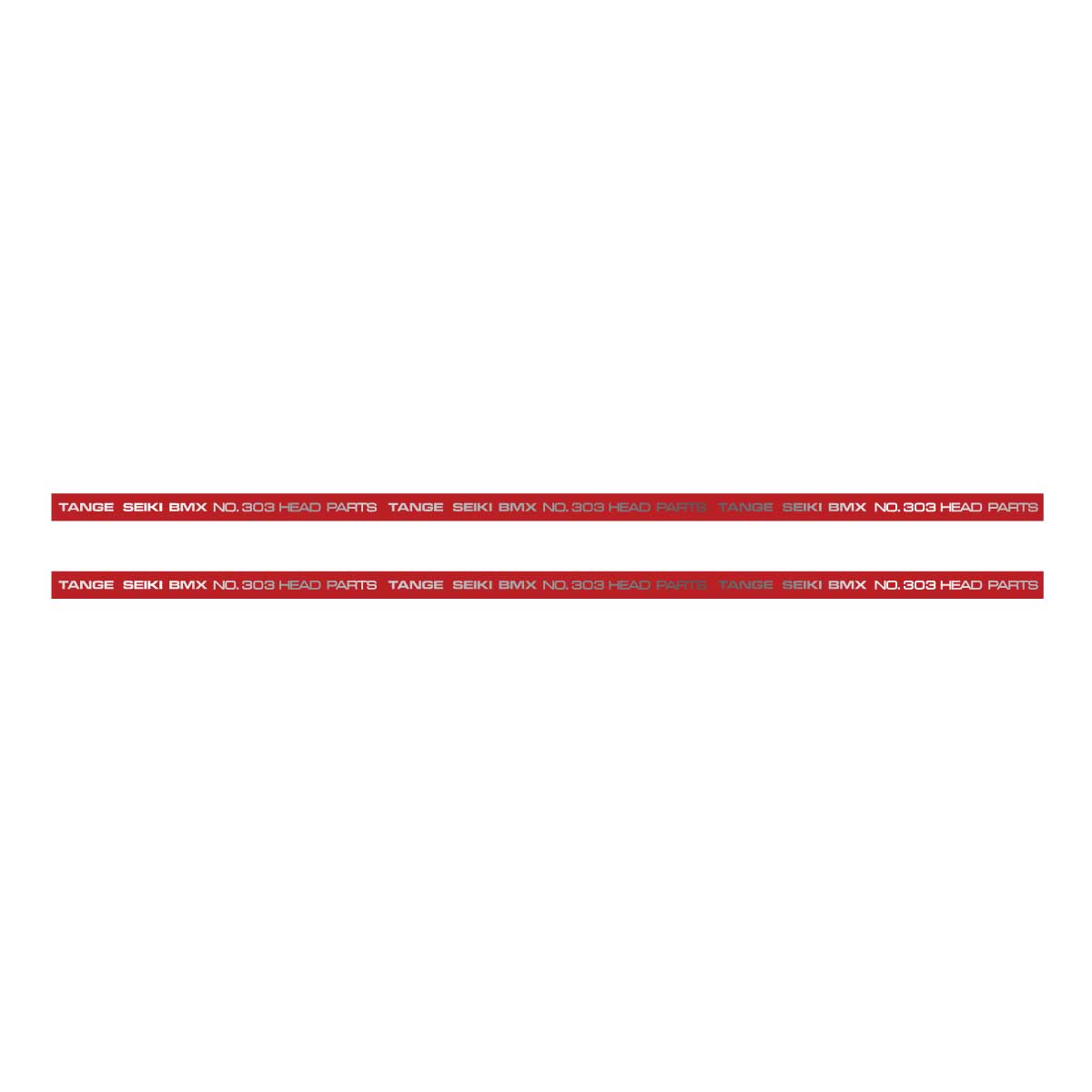 Tange - 303 - RED- Headset decal set | BMX Products USA