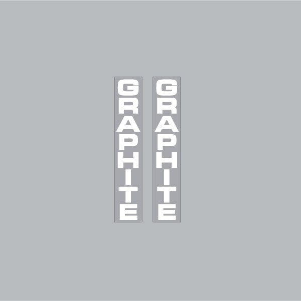 Uni - Graphite seat pole decal | BMX Products USA