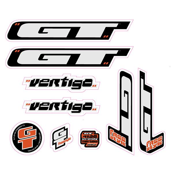 2000 GT BMX - Vertigo - decal set | BMX Products USA