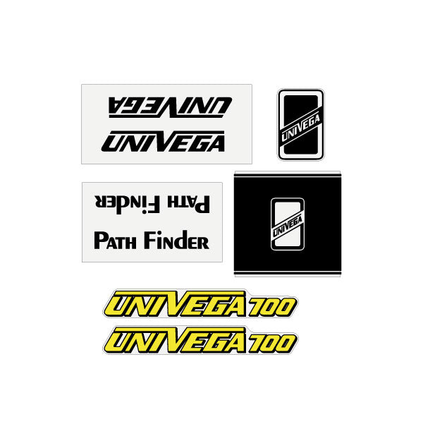 1978 Univega - Path Finder on clear decal set | BMX Products USA