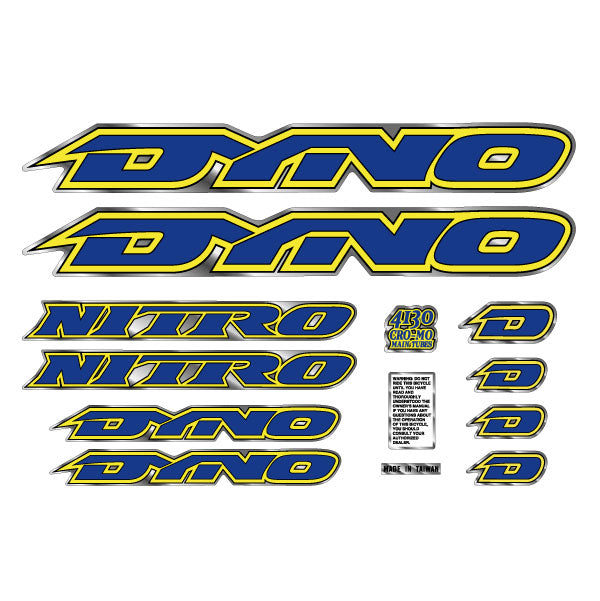 1995 DYNO - NITRO decal set | BMX Products USA