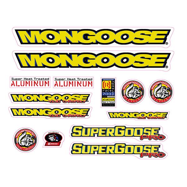 Mongoose - 1996 Supergoose Pro Decal set | BMX Products USA