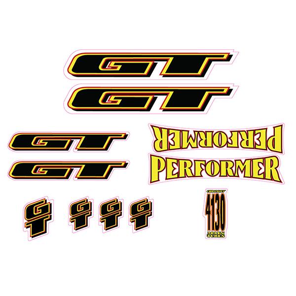 1995 GT BMX - Performer - decal set | BMX Products USA
