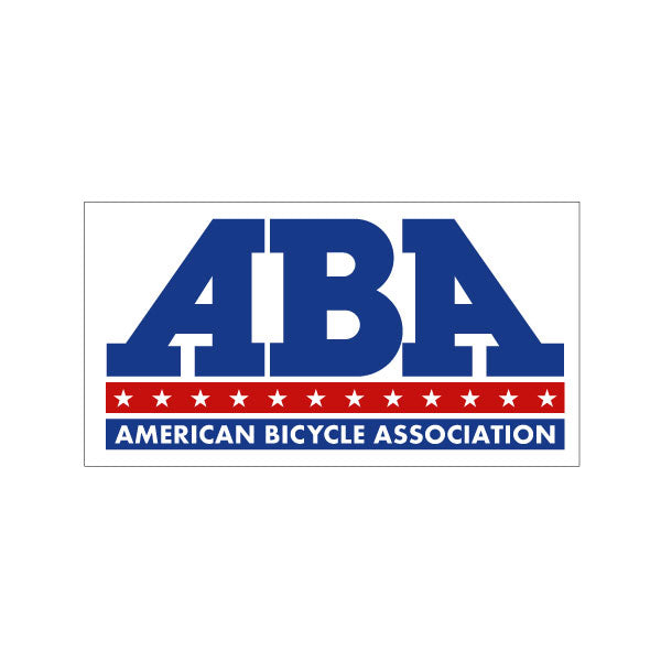 ABA - plate decal on clear | BMX Products USA