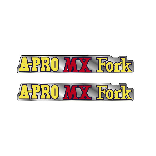 Akisu - A-PRO Red MX Fork decals | BMX Products USA