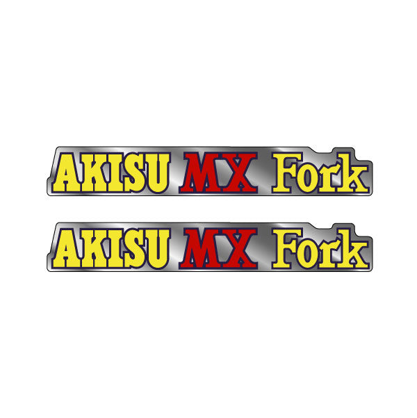 Akisu - MX Red Fork decals | BMX Products USA