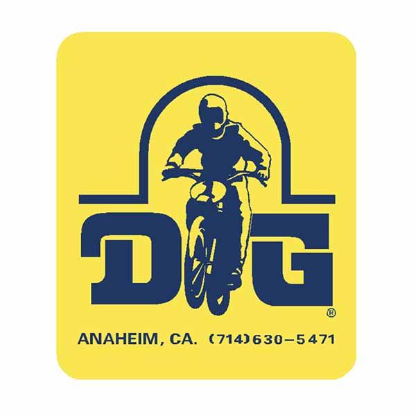 DG MX yellow/blue 5471 decal | BMX Products USA