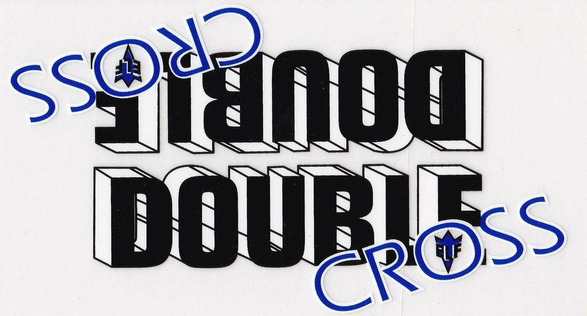 ELF - Double cross decal | BMX Products USA