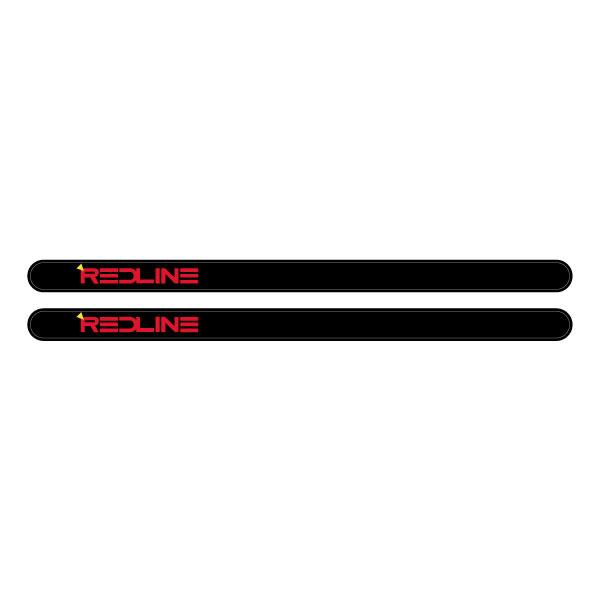 Redline Gen 3 Black with red and yellow logo - Flight crank decal set ...