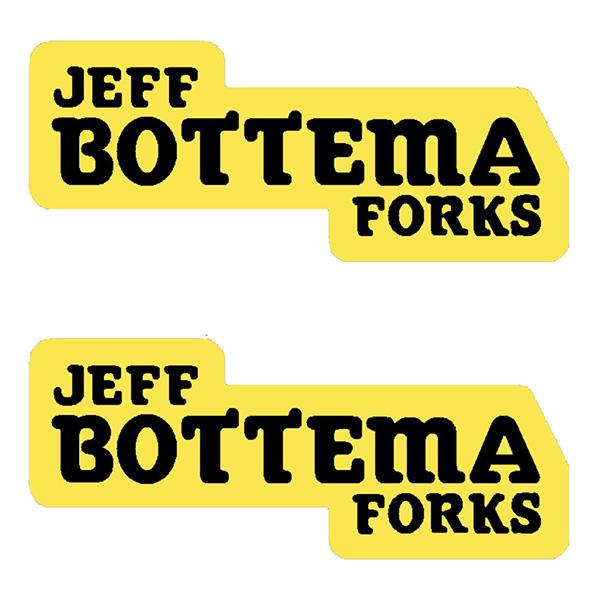 Bottema - Jeff Bottema Forks YELLOW fork decals | BMX Products USA