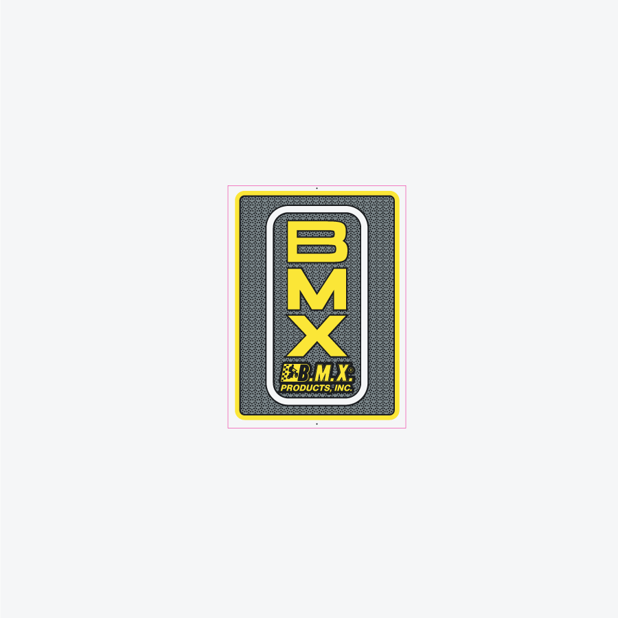 1985 Mongoose - Expert decal set - Yellow | BMX Products USA