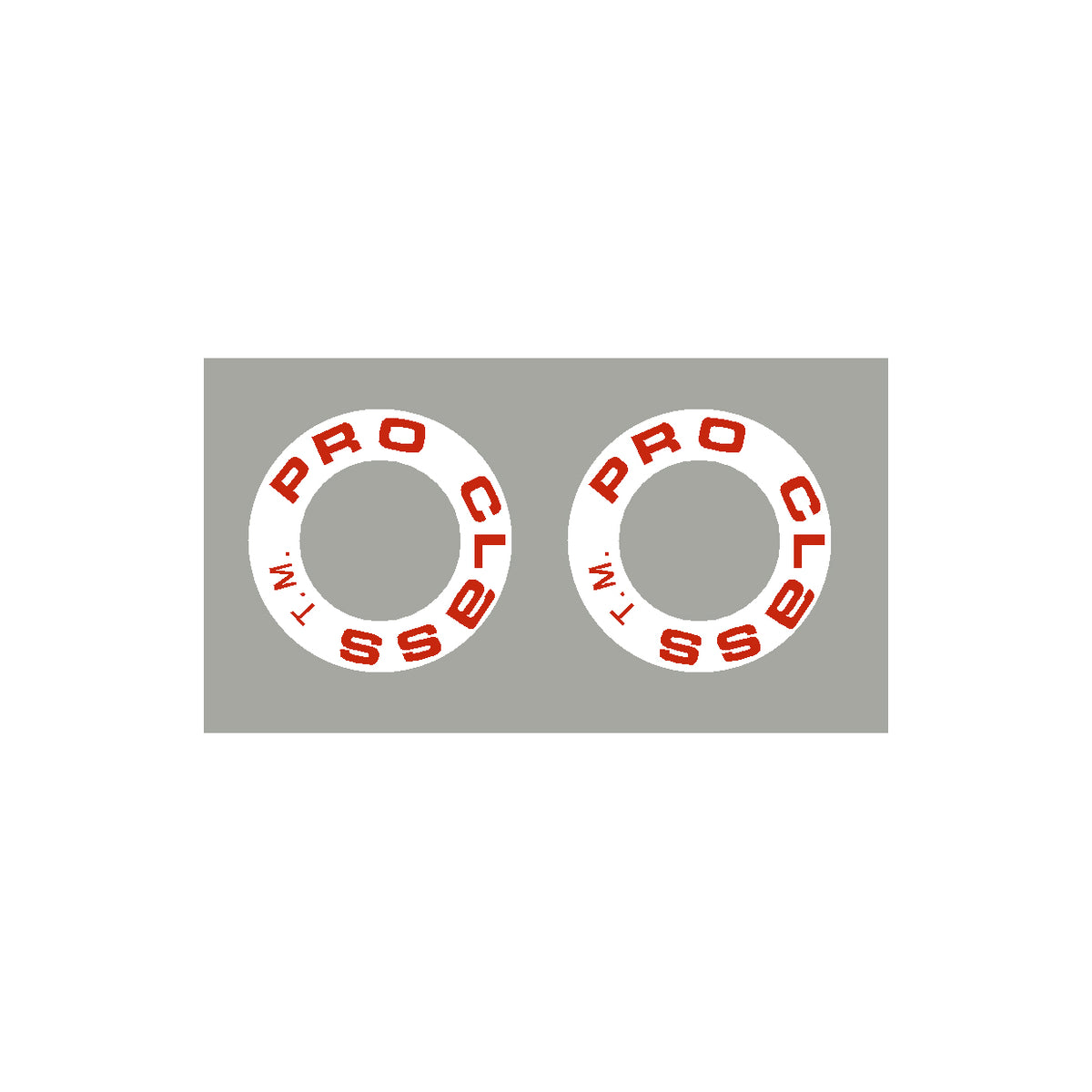 Mongoose Pro Class Series I rim decals | BMX Products USA