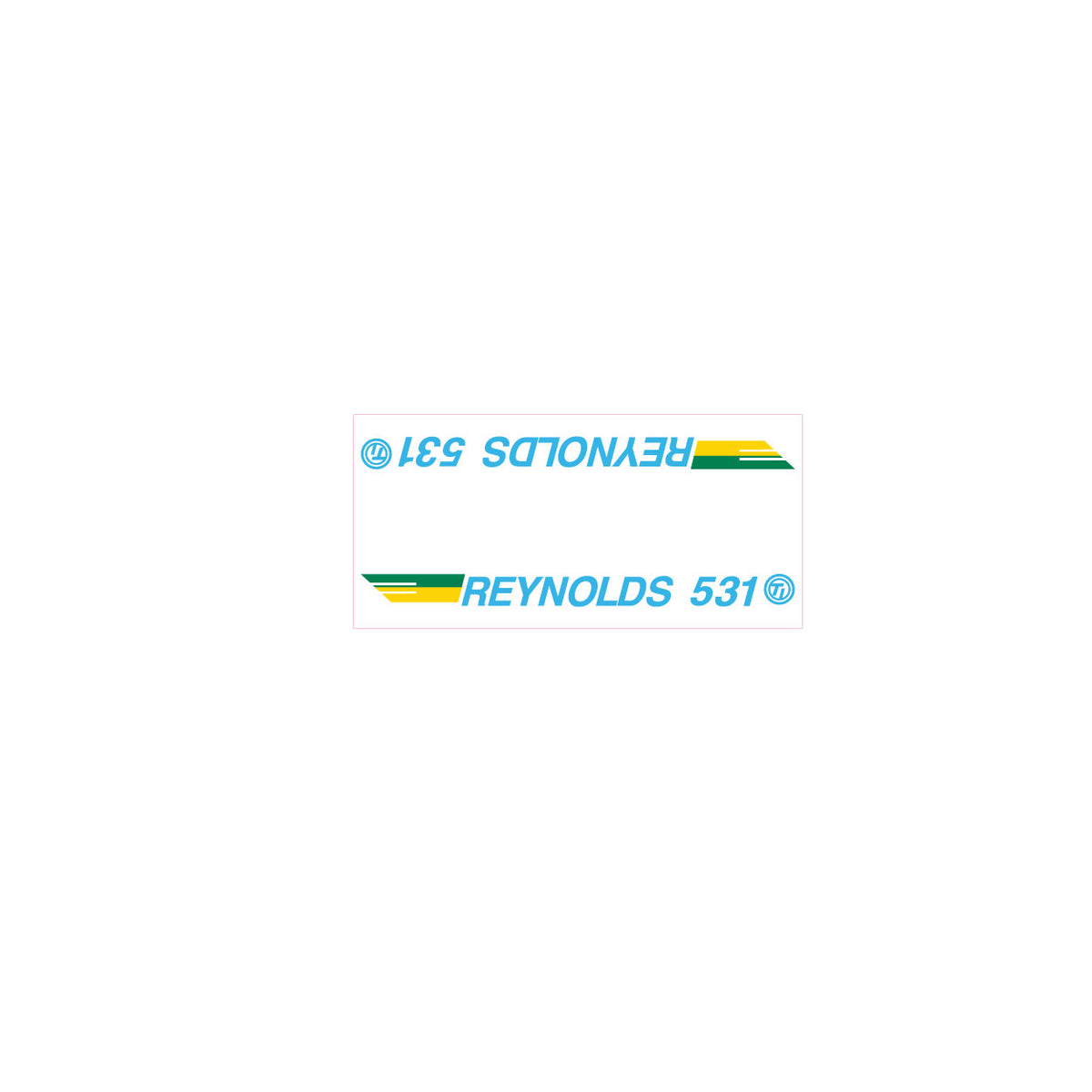 SE Racing - Reynolds 531 SE Racing tube decal - blue | BMX Products USA