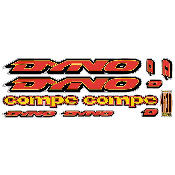 1995 DYNO - COMPE decal set | BMX Products USA
