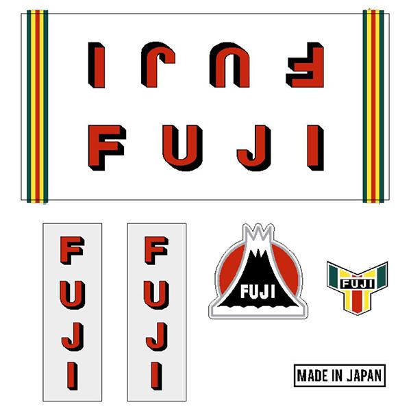 Fuji - BMX decal set | BMX Products USA