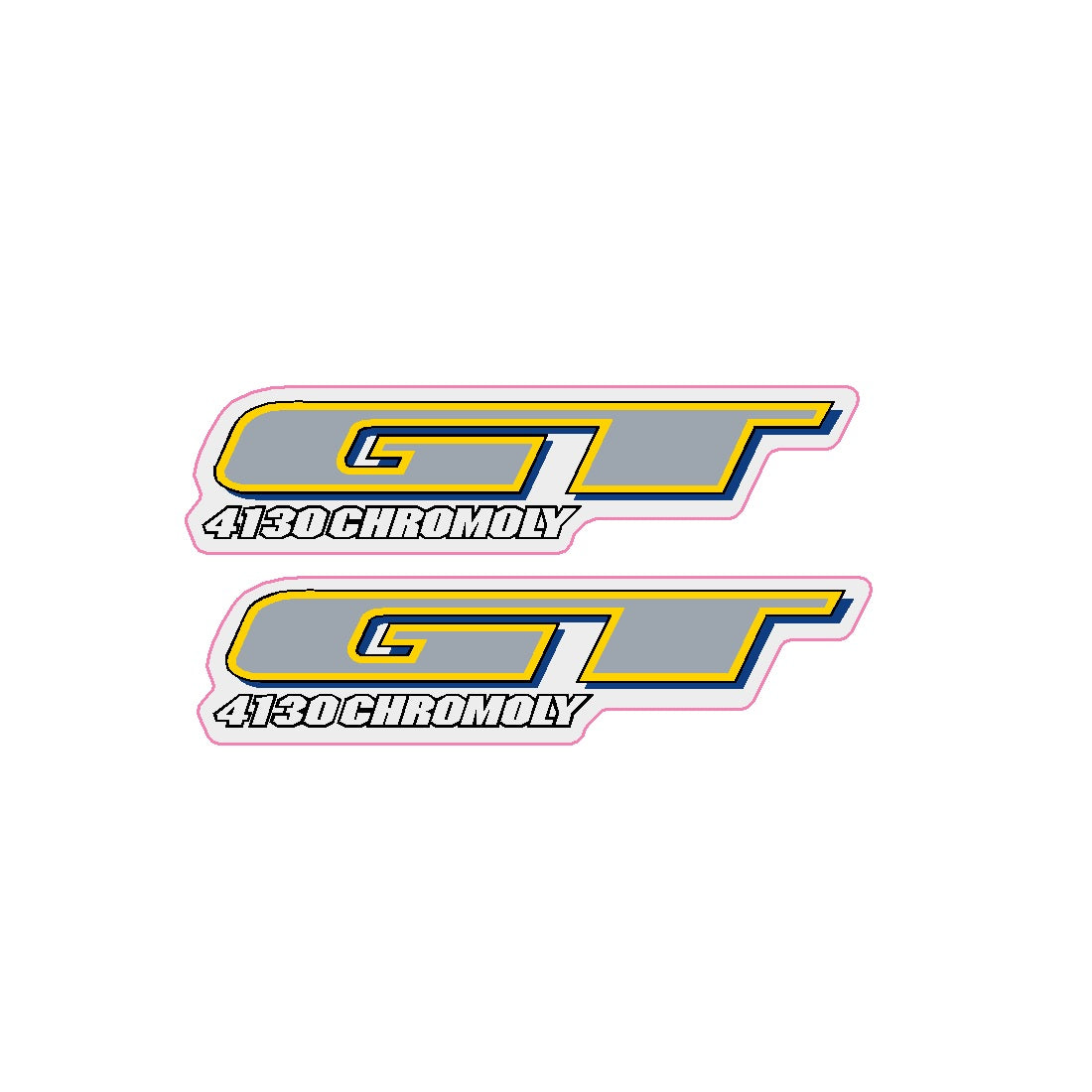 1994 GT BMX - Mach One - for red frame - fork decals | BMX Products USA