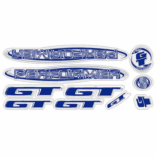 1999 GT BMX - Performer - for Orange frame decal set | BMX Products USA