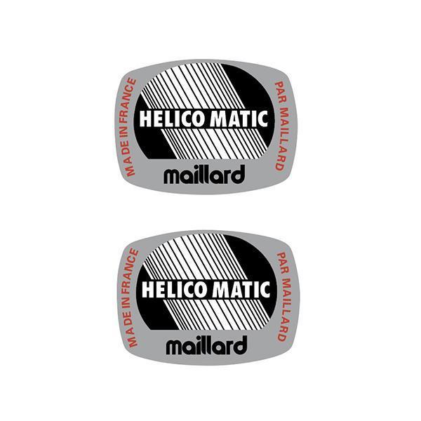 Maillard Helicomatic (PAIR) hub decals | BMX Products USA