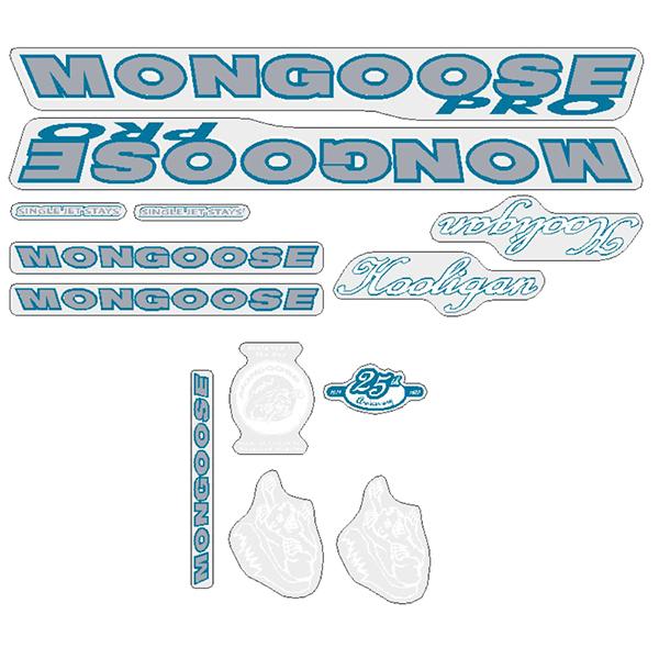 1999 Mongoose - Hooligan - Decal set | BMX Products USA