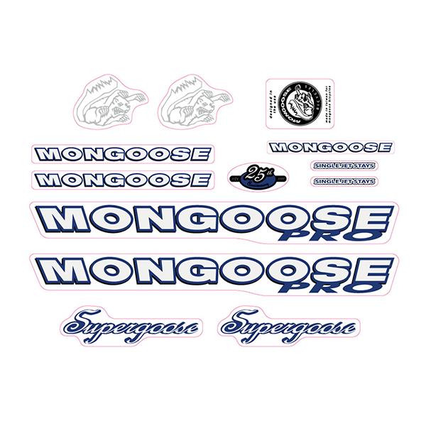 1999 Mongoose - Supergoose Pro Decal set | BMX Products USA