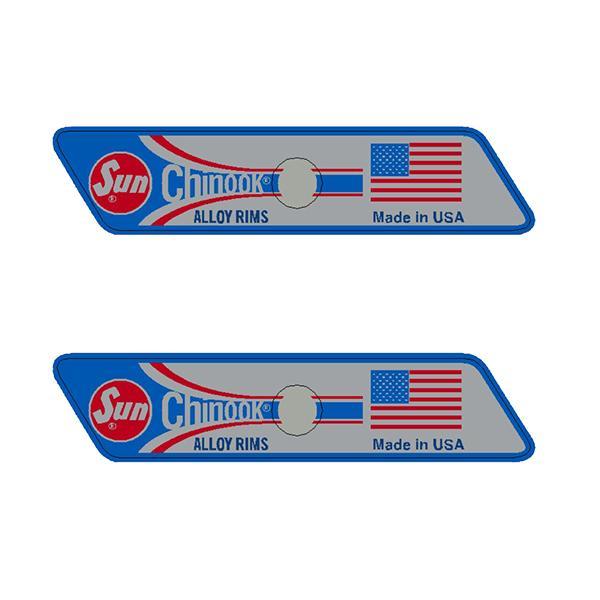 SUN - Chinook rim decals | BMX Products USA
