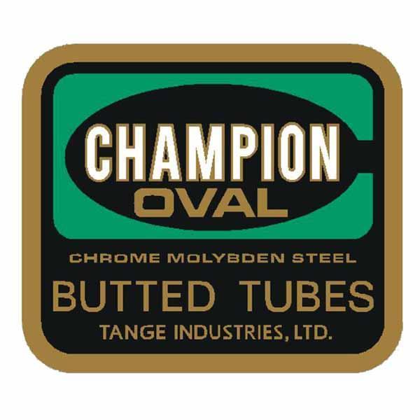 Tange - Oval tubes seat tube decal | BMX Products USA