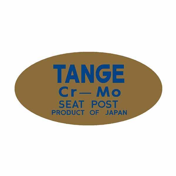 Tange - Tange Fluted seat POST decal | BMX Products USA