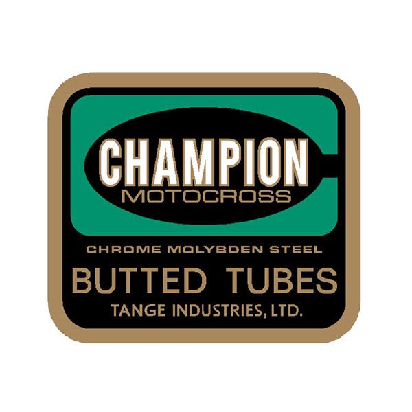 Tange - Motocross tubes seat tube decal | BMX Products USA