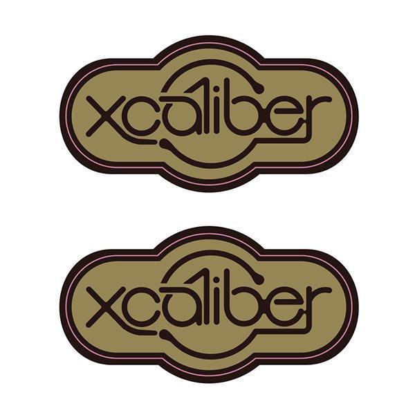 XCALIBER - SEALED BEARING hubs and pedals (PAIR) decals | BMX Products USA